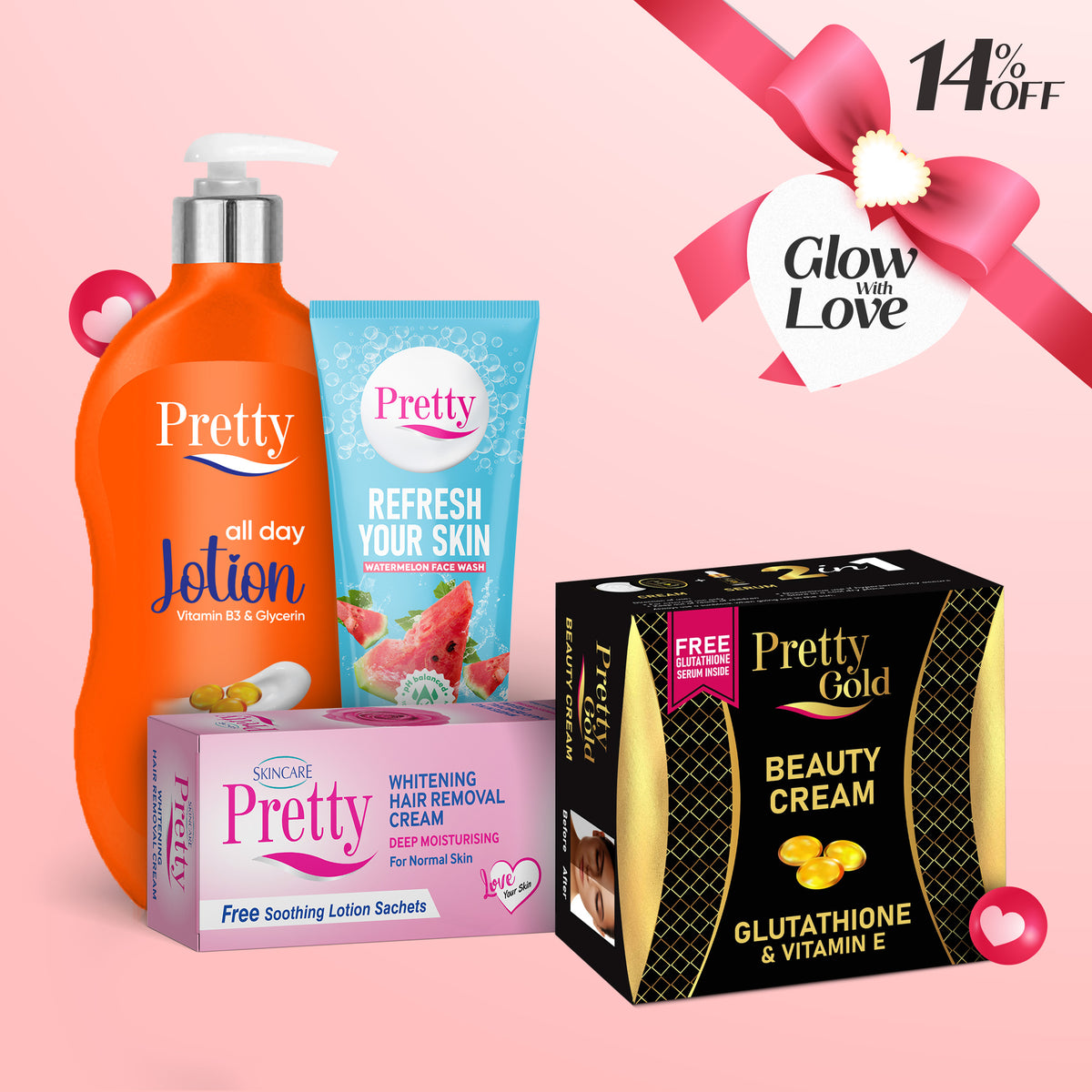 Pretty Skin Bundle – SkincarePakistan