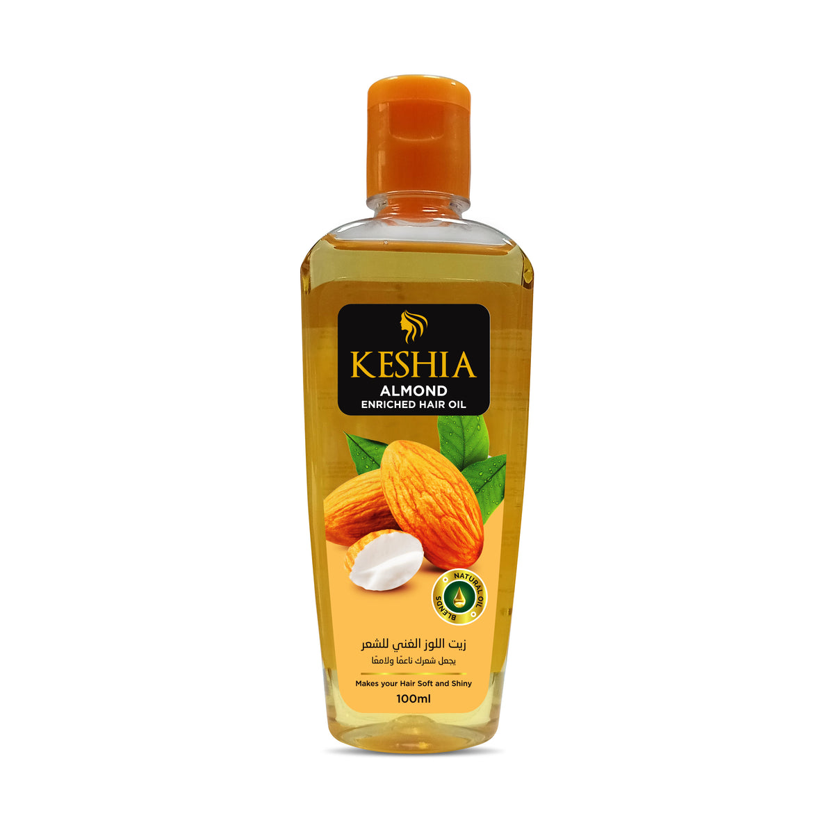 Keshia Hair Oil Almond – SkincarePakistan